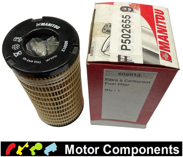 FUEL FILTER for MANITOU 605013 DONALDSON P502655 – Motor Components