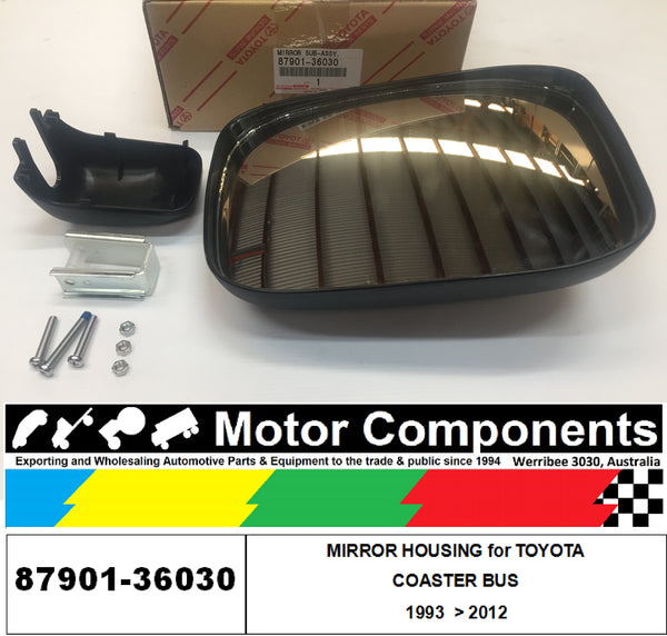87901-36030 MIRROR HOUSING for TOYOTA COASTER BUS 1993 to 2012 – Motor ...